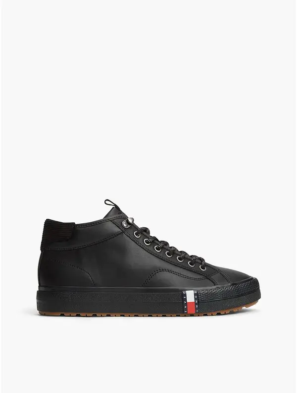Tommy Hilfiger High-top Leather Sneaker