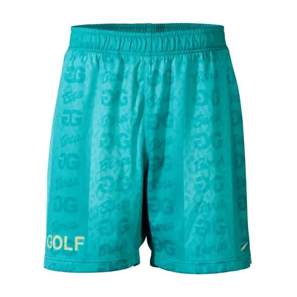 Nike Fc Barcelona X Golf Wang Soccer Shorts - Green