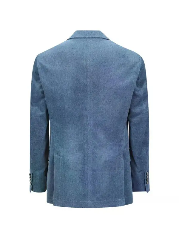 Brunello Cucinelli Double-breasted Cotton Suit