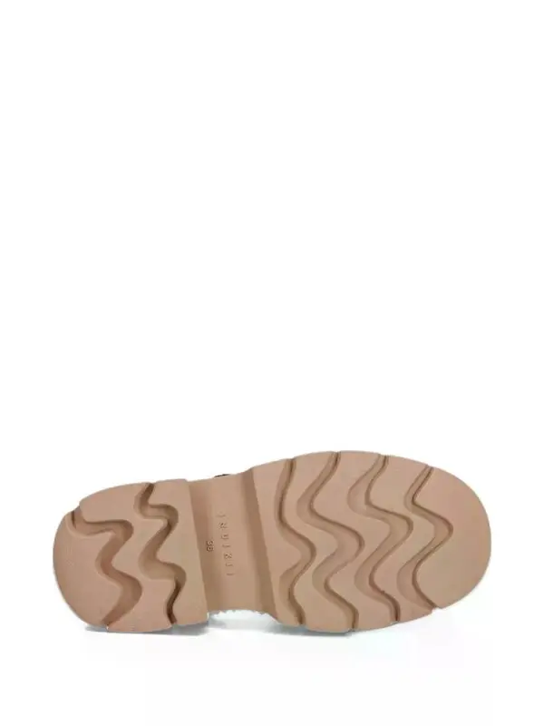 Inuikii Echo Low Shearling-lined Suede Sneakers