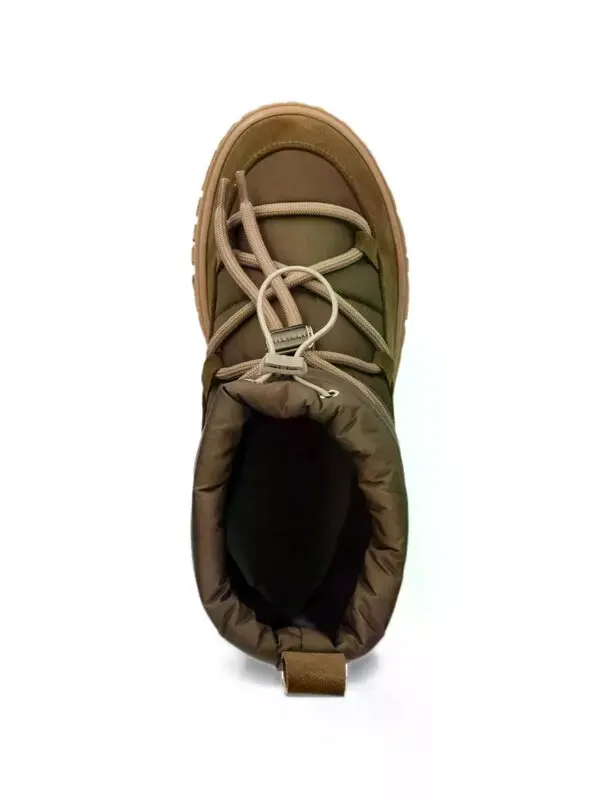 Inuikii Technical Quilted Suede-panelled Boots