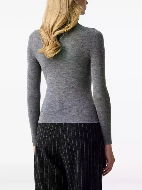 ISABELLE BLANCHE Ribbed-knit Roll-neck Sweater