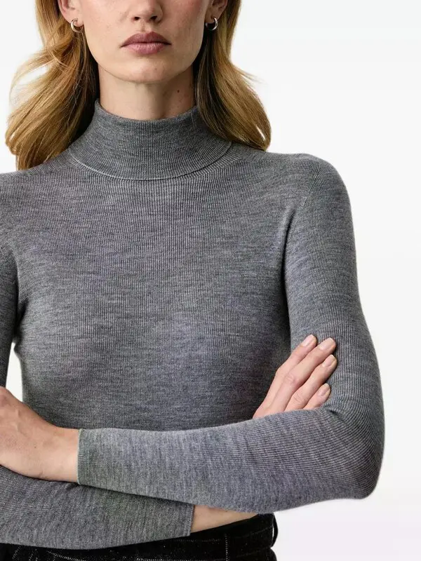 ISABELLE BLANCHE Ribbed-knit Roll-neck Sweater