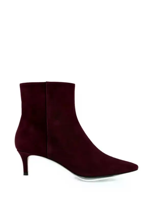 Roberto Festa Palinne Suede Ankle Boots - Red