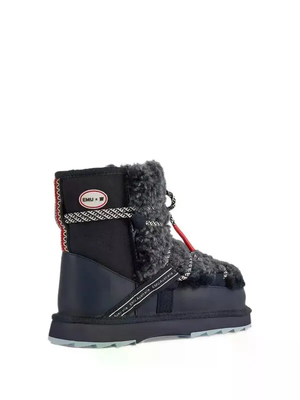 EMU AUSTRALIA X We Norwegians Blurred Teddy Snow Boots