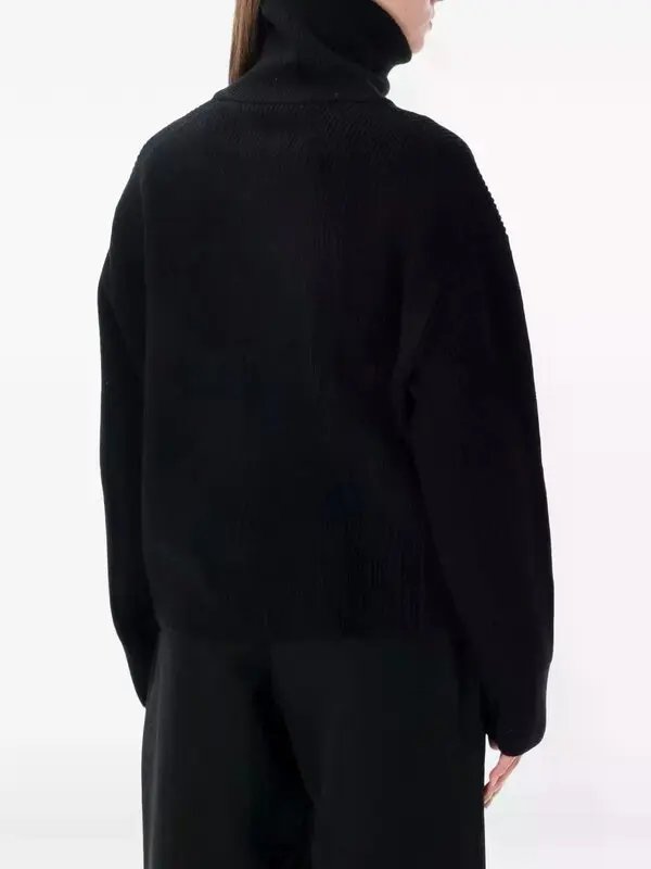 Studio Nicholson Ribbed-knit Zip-up Cardigan