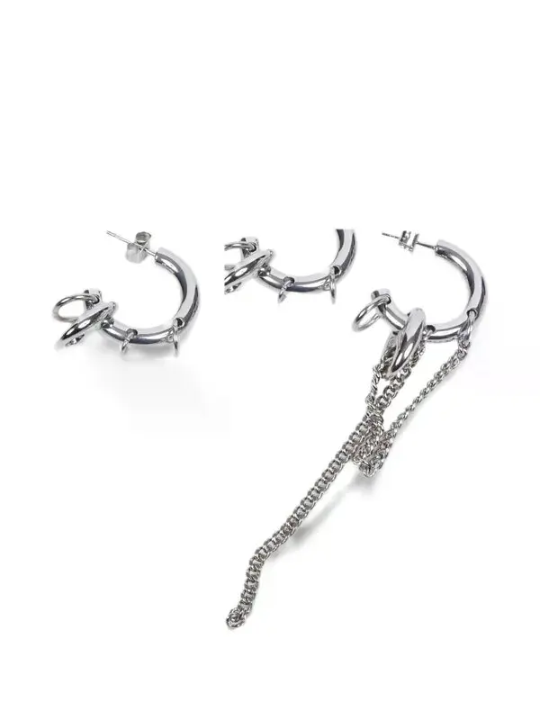 JUSTINE CLENQUET Nino Chain-link Earrings