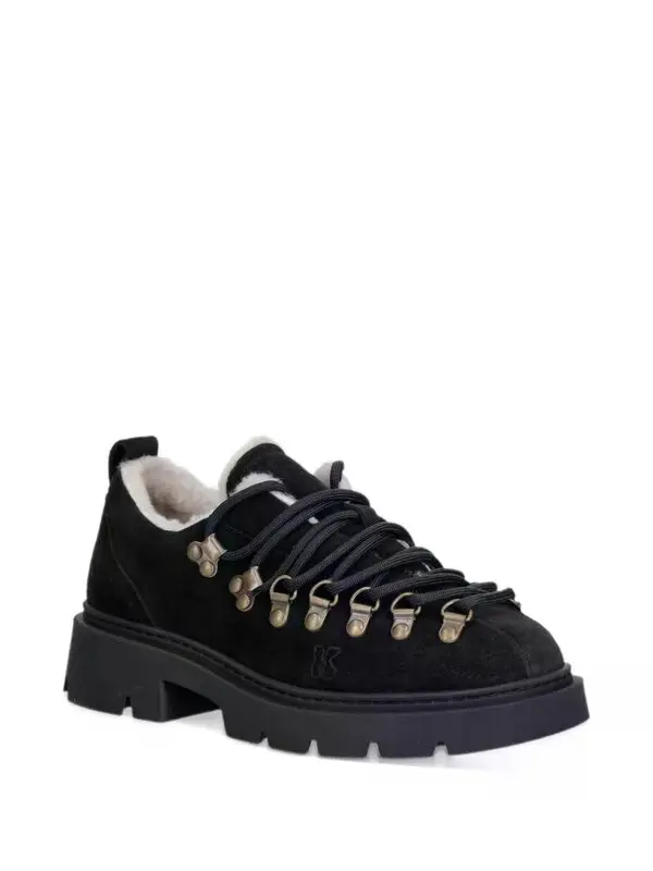 Inuikii Shearling-lined Suede Sneakers