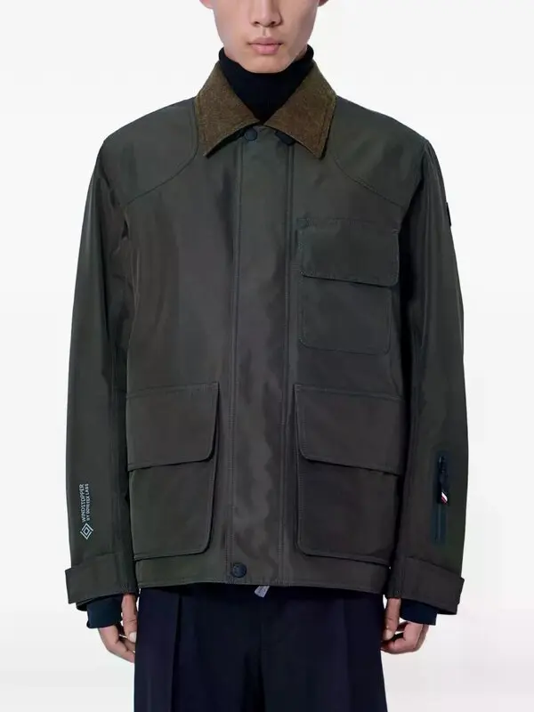 Moncler Andes Multi-pocket Field Ski Jacket - Green