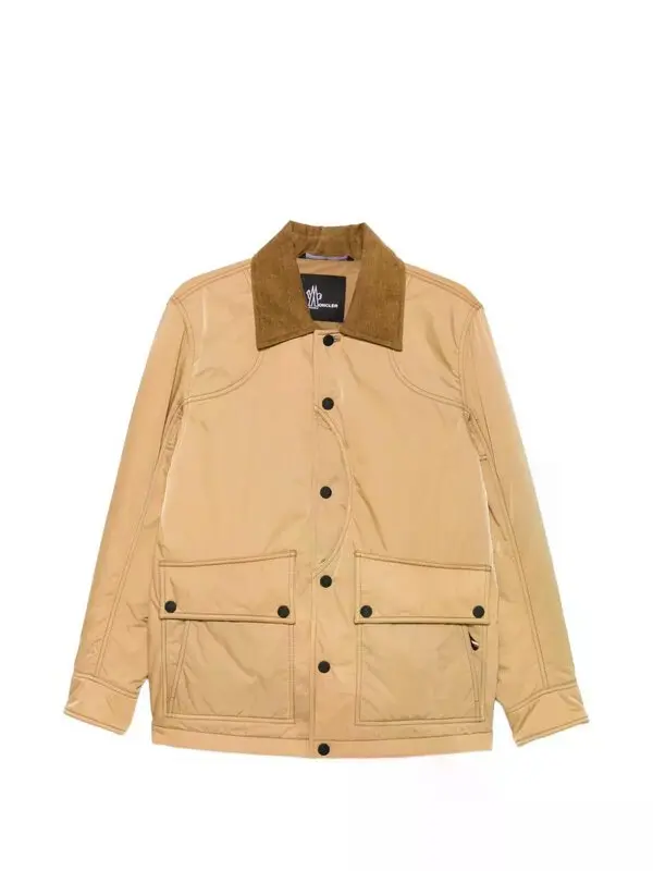 Moncler Louron Quilted Down Jacket - Neutrals