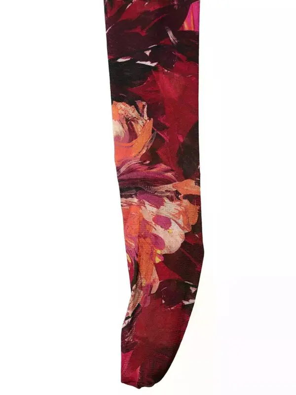 Dolce & Gabbana Floral-print Tights