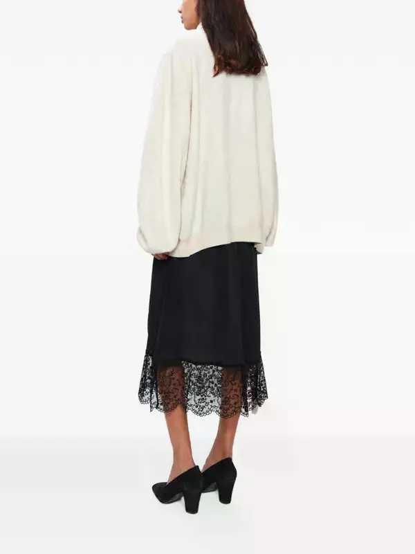 Frenckenberger Gypsy Shawl-collar Cardigan