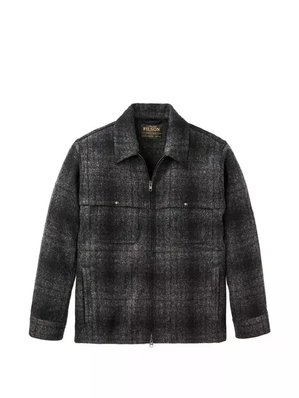 Filson Forester Check-pattern Zip-up Jacket