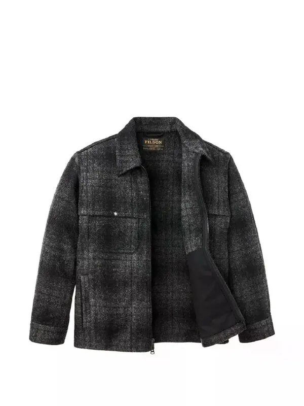 Filson Forester Check-pattern Zip-up Jacket