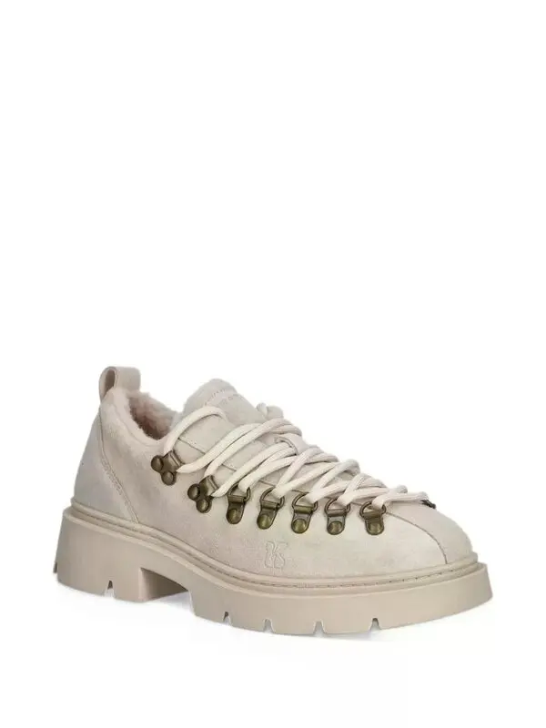 Inuikii Echo Shearling-lined Lace-up Sneakers