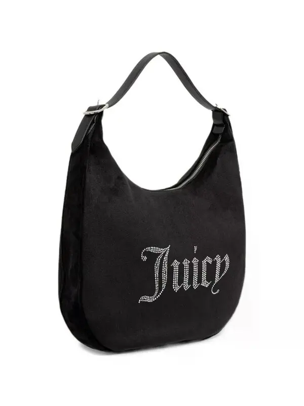 Juicy Couture Kimberly Rhinestone-embellished Logo-print Tote Bag
