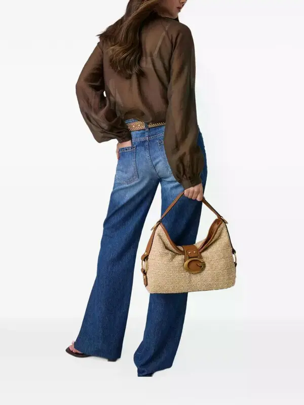 Guess Camden Large Shoulder Bag - Neutrals