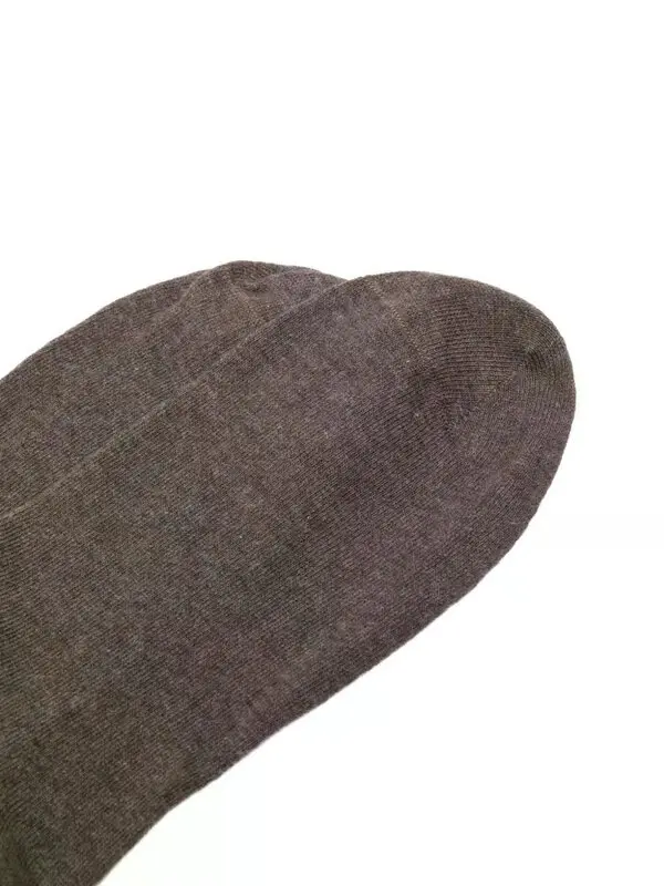 Marc O'polo Logo-print Ribbed-cuff Socks