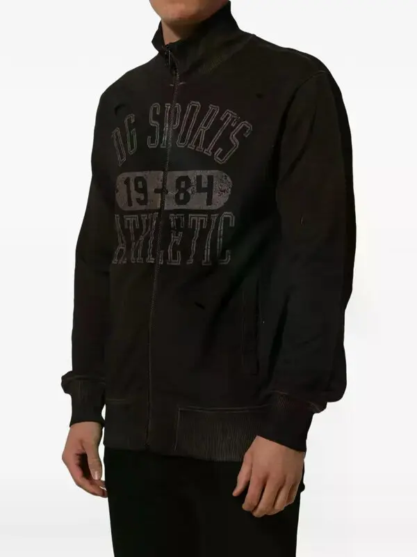 Dolce & Gabbana Distressed Logo-print Sweater - Brown