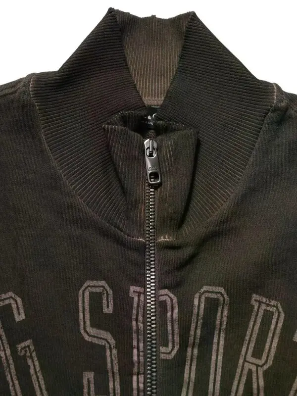 Dolce & Gabbana Distressed Logo-print Sweater
