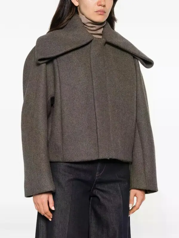 Victoria Beckham Oversized-collar Jacket