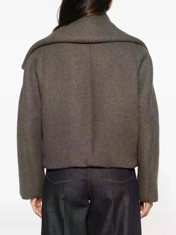 Victoria Beckham Oversized-collar Jacket