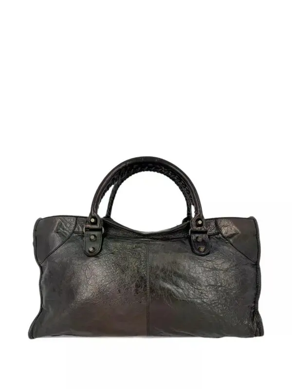 Balenciaga 2009 Giant Brogues Work Tote Bag