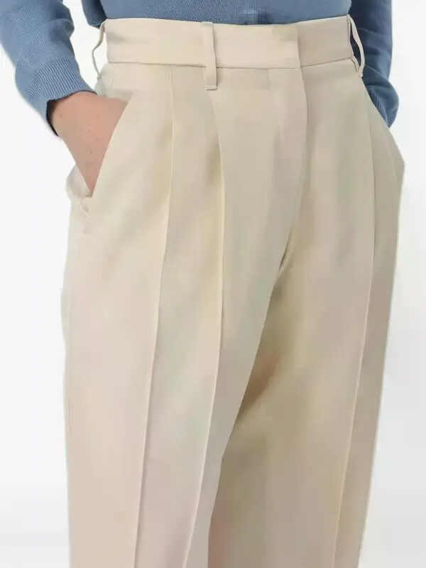 Brunello Cucinelli Pleated Wide-leg Trousers