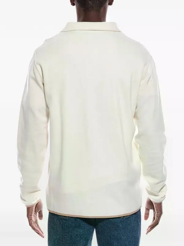 Brunello Cucinelli Logo-embroidered Quarter-zip Sweater