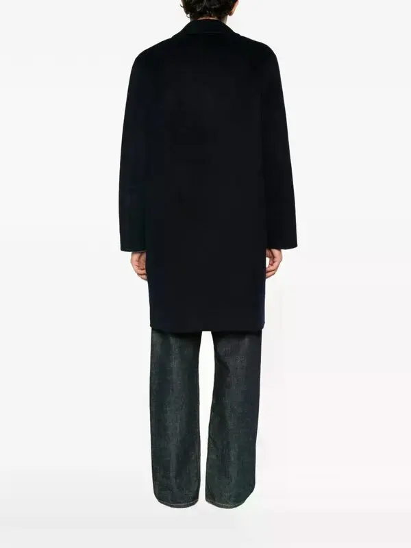 AMARANTO Single-breasted Notched-lapel Coat