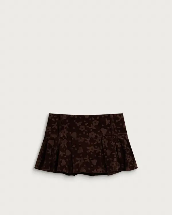 PAOLINA RUSSO Pleated Mini Skirt