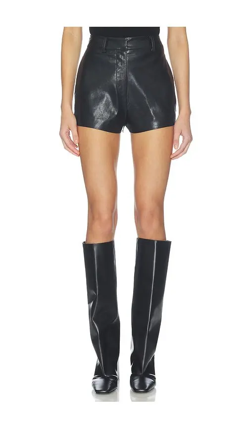Line & Dot Noir Micro Shorts