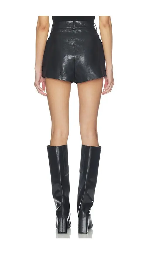 Line & Dot Noir Micro Shorts