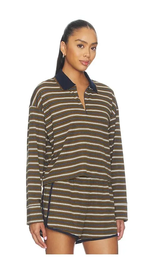 Line & Dot Sadie Top In Multi
