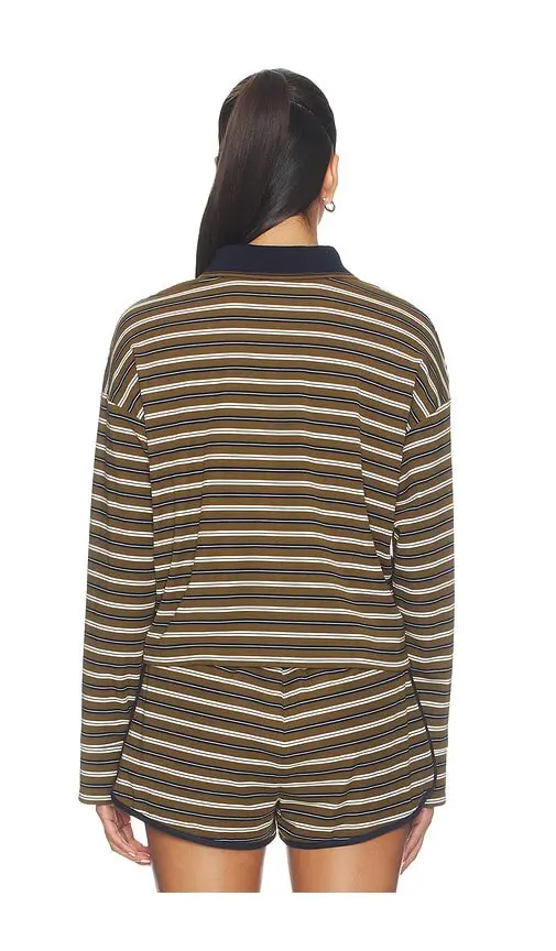 Line & Dot Sadie Top In Multi