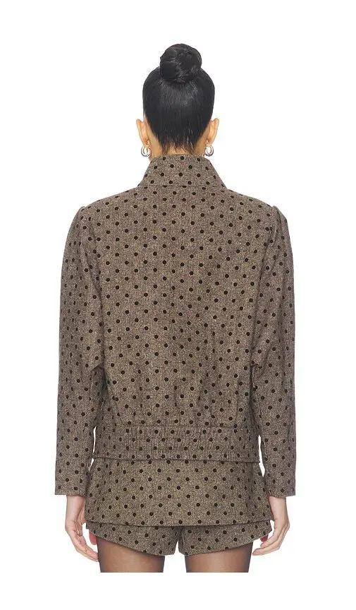Line & Dot Millie Jacket In Brown