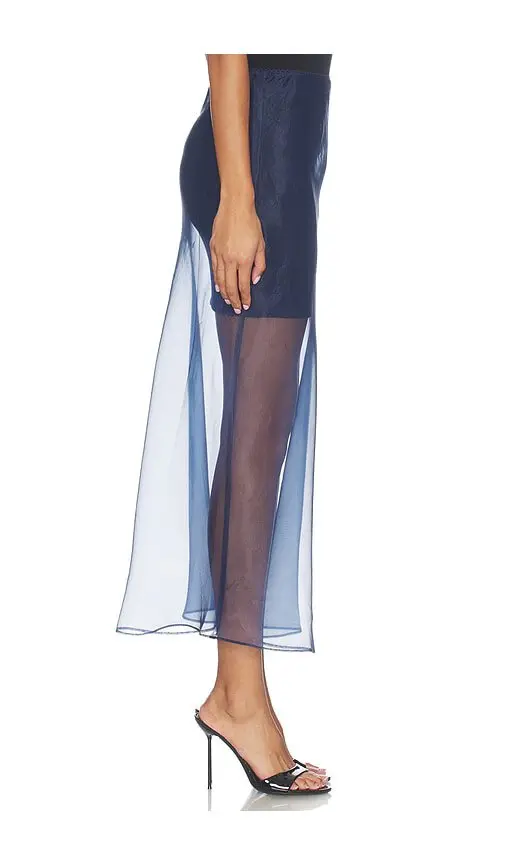 Line & Dot X Denman Midi Skirt