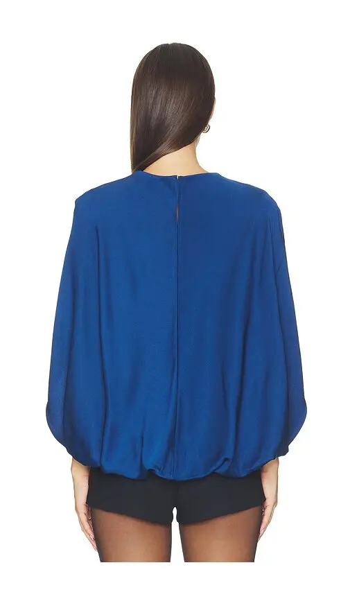 Simkhai Lauren Cape Top In Blue