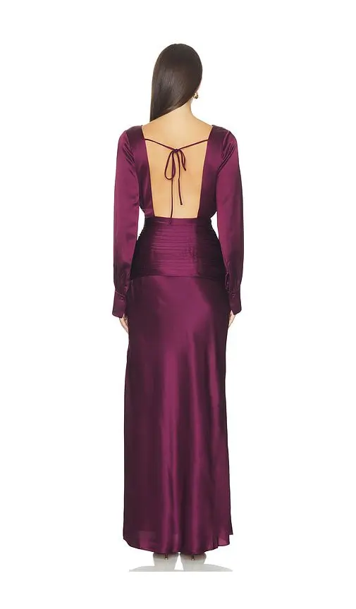 NICHOLAS Samina Dress In Purple
