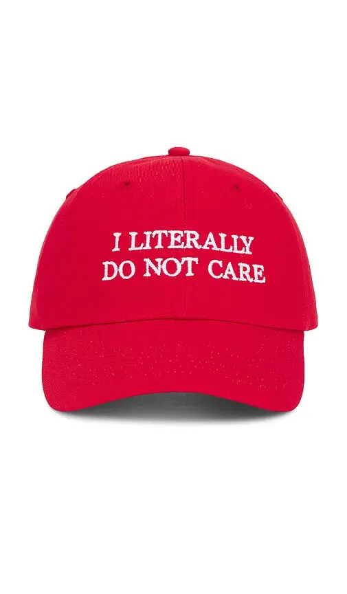 DEPARTURE I Literally Do Not Care Dad Hat