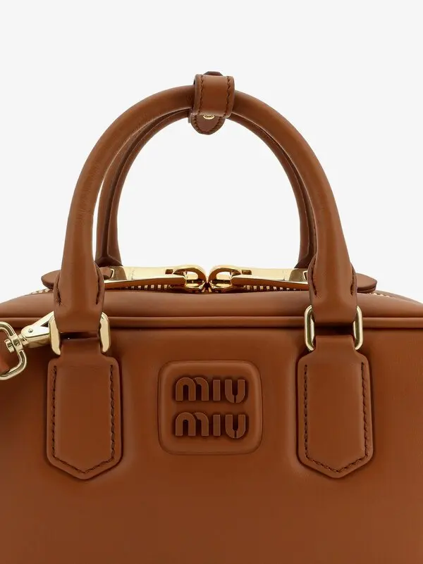 Miu Miu Arcadie Leather Crossbody Bag