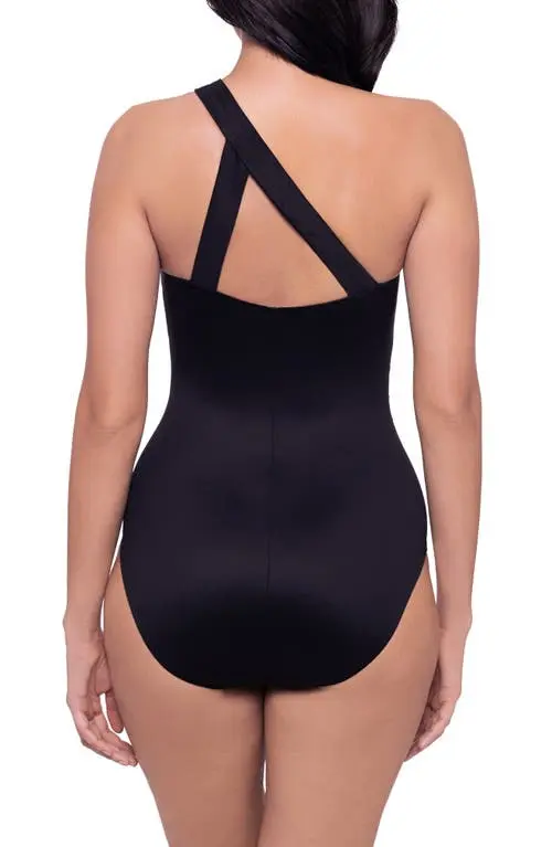 Miraclesuit Icons Knockout One-shoulder One-piece Swimsuit