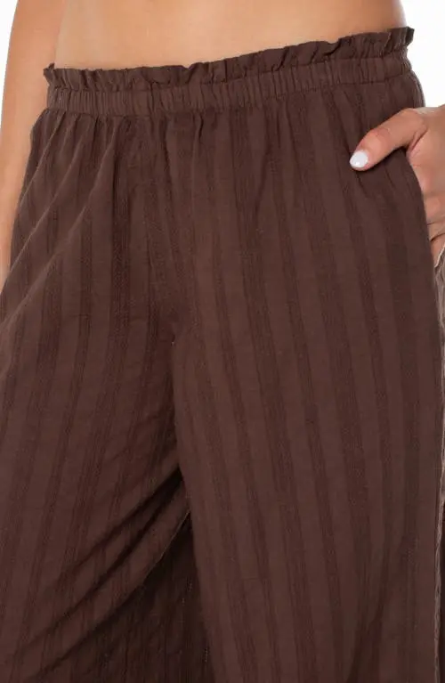 Roxy Offshore Wide Leg Cotton Pants