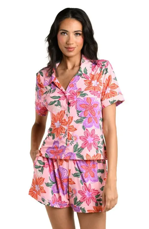 La Blanca Ornate Blooms Pajama Set