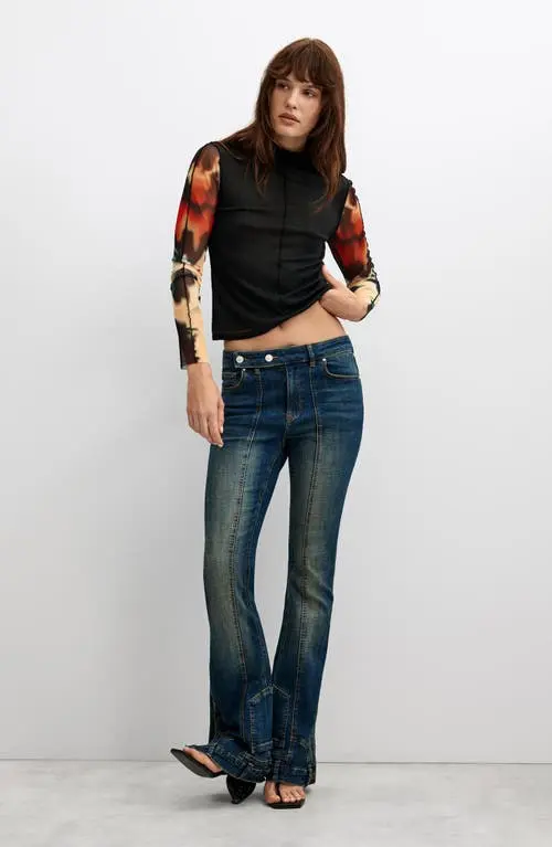Desigual Printed Long Sleeve T-shirt
