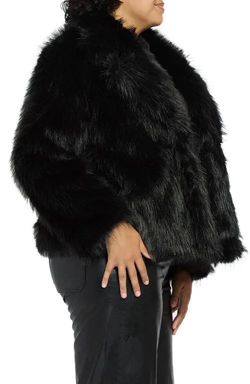 Lyssé Clio Faux Fur Cropped Coat