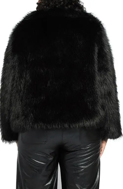 Lyssé Clio Faux Fur Cropped Coat