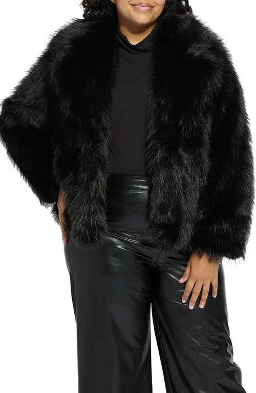 Lyssé Clio Faux Fur Cropped Coat