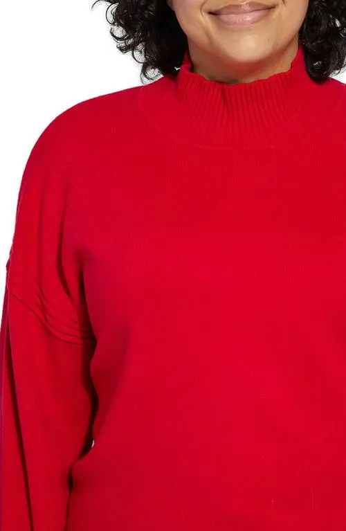 Lyssé Maura Wide Sleeve Mock Neck Sweater