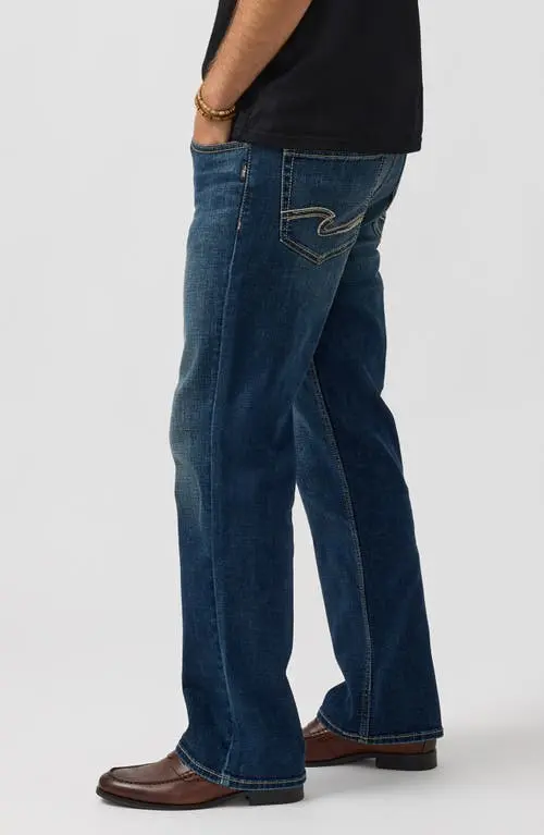SILVER JEANS CO. Zac Relaxed Fit Straight Leg Jeans